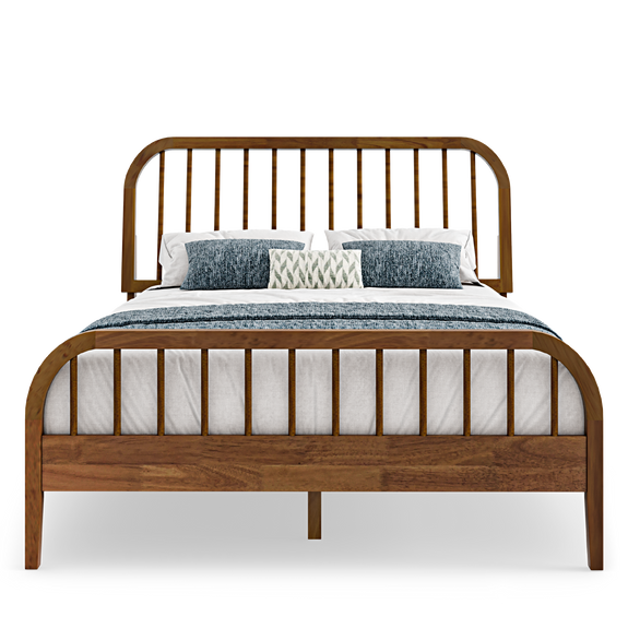 Willow Spindle Bed – Solid Wood - Elegant & Modern Design | Haus Modern ...